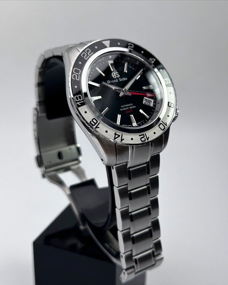 Custom Grand Seiko Mod 42mm Premium Dark Green GS SBGJ239 Automatic GMT ...