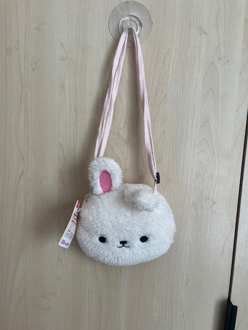 daiso bunny sling pouch, Women's Fashion, Bags & Wallets, Cross-body ...