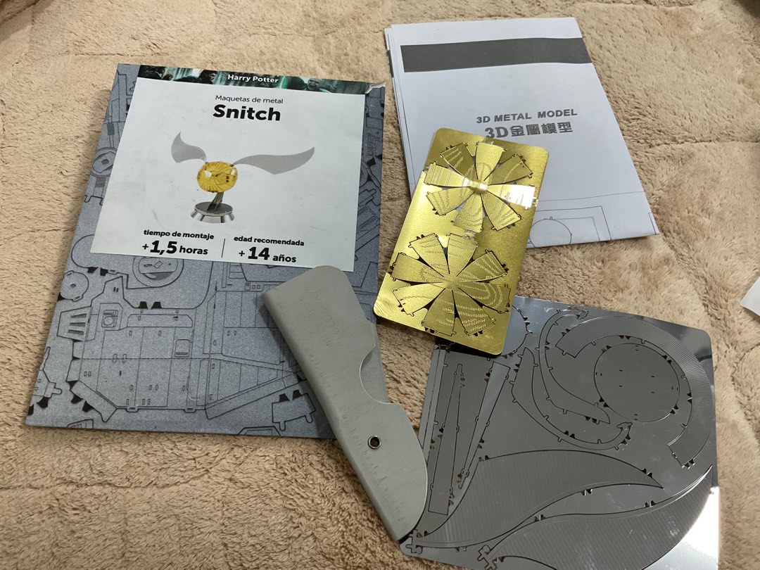 DIY Snitch Harry Potter, Hobbies & Toys, Stationary & Craft, Handmade ...