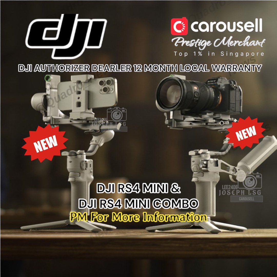 DJI RS 4 MINI =$399 and DJI RS 4 MINI COMBO =$499 |DJI |dji|Dji RS 4 ...
