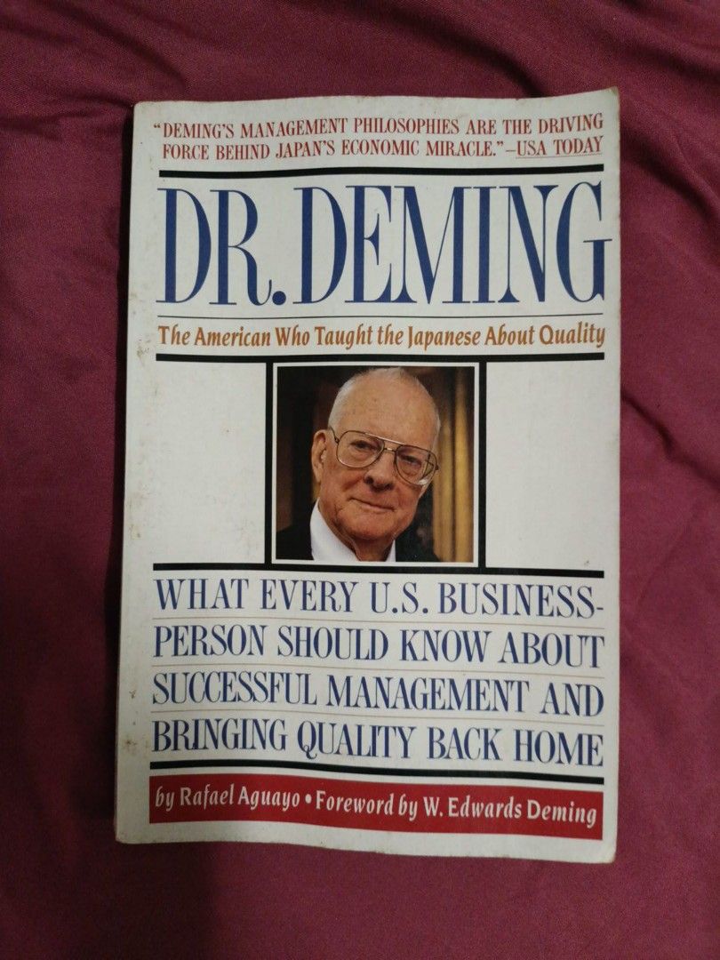 Dr. Deming: The American Who Taught the Japanese About Quality Book by ...