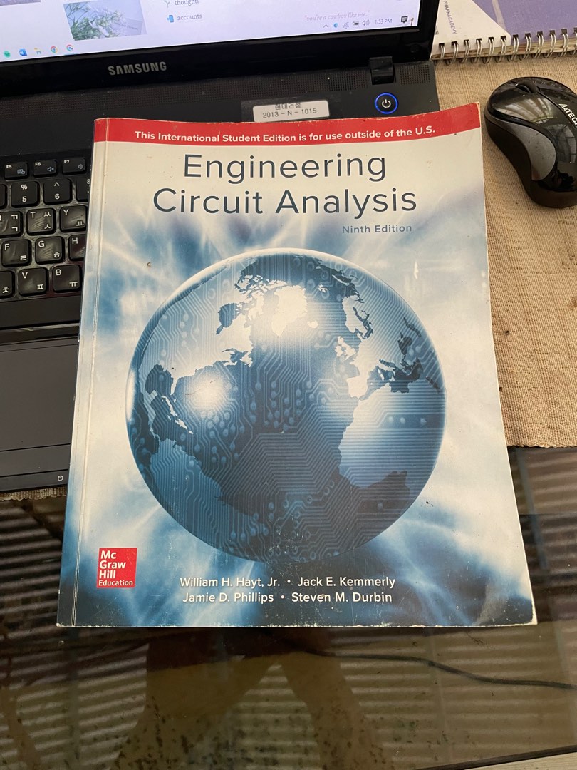 Engineering Circuit Analysis Book, Hobbies & Toys, Books & Magazines ...