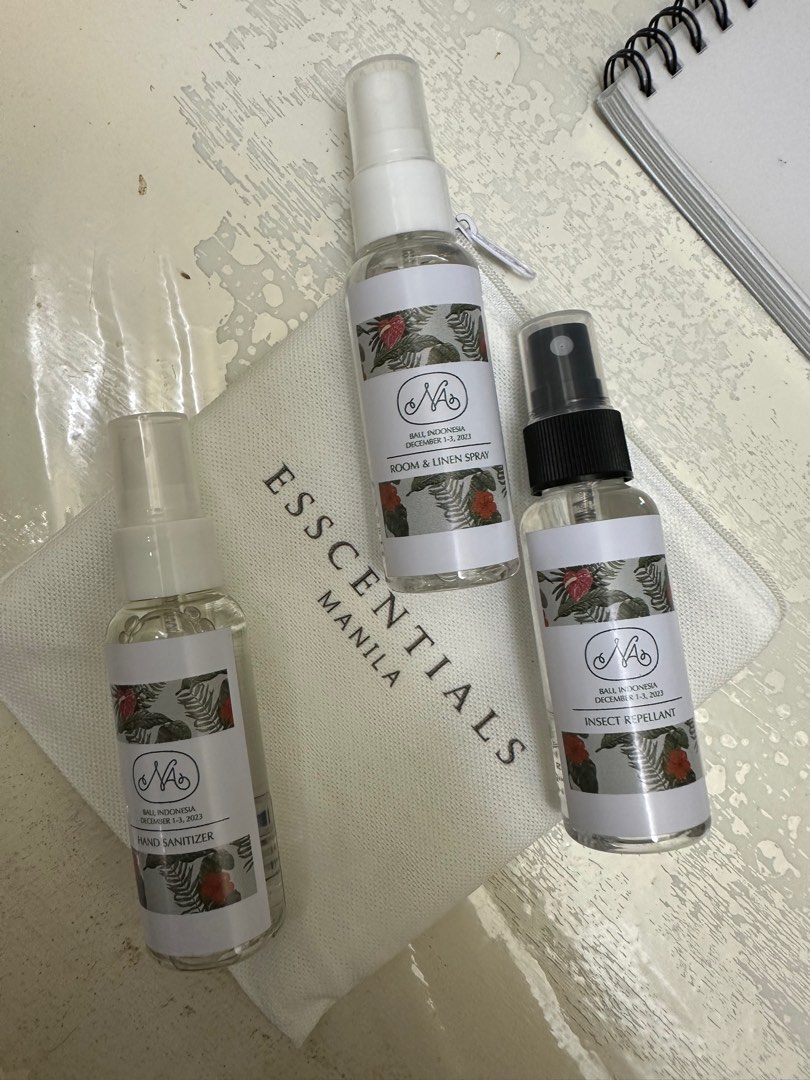 Essentials Manila Sprays, Beauty & Personal Care, Sanitizers & Disinfectants on Carousell