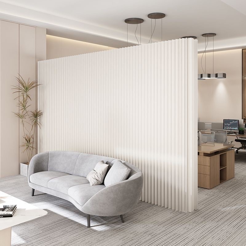 Foldable back drop in white paper wall screen partition office ...