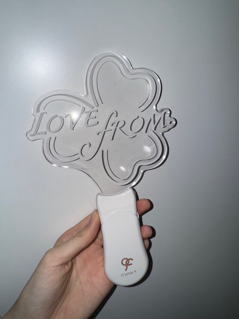 Fromis_9 love from official MD light stick, Hobbies & Toys, Memorabilia ...