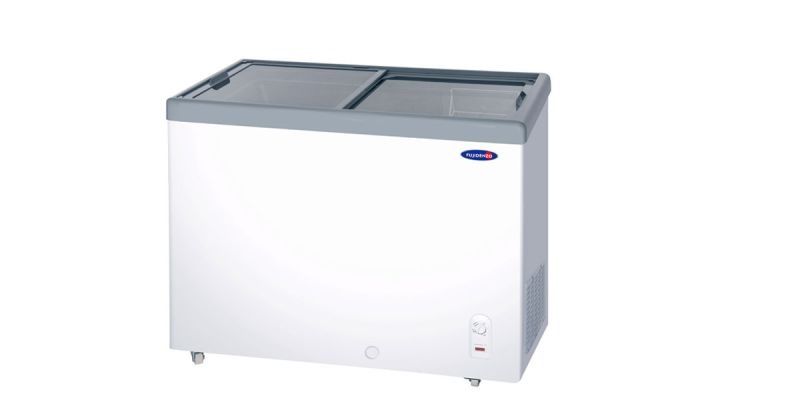 Fujidenzo 7 cu ft Dual Function Sliding Glass Top Chest Freezer/Chiller For Sale, TV & Home ...