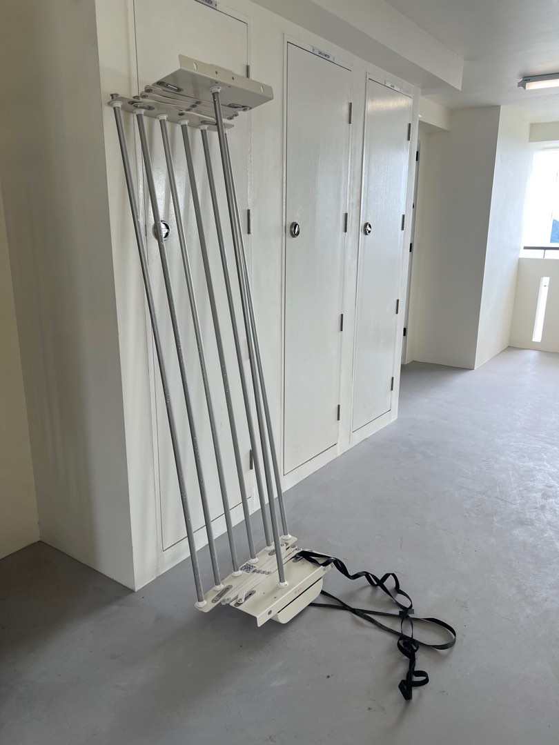 HDB BTO clothes hanging drying rack, Furniture & Home Living ...