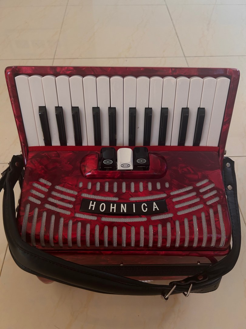HOHNICA piano accordion, Hobbies & Toys, Music & Media, Musical Instruments on Carousell
