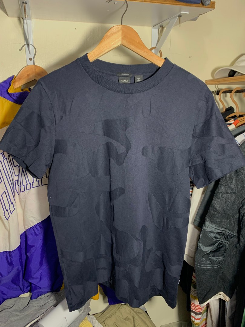 Hugo boss camou shirt, Men's Fashion, Tops & Sets, Formal Shirts on ...