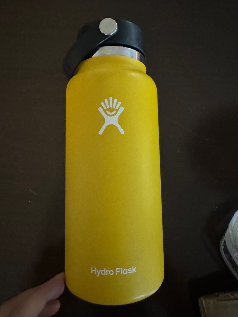 Hydro Flask yellow, Furniture & Home Living, Kitchenware & Tableware ...