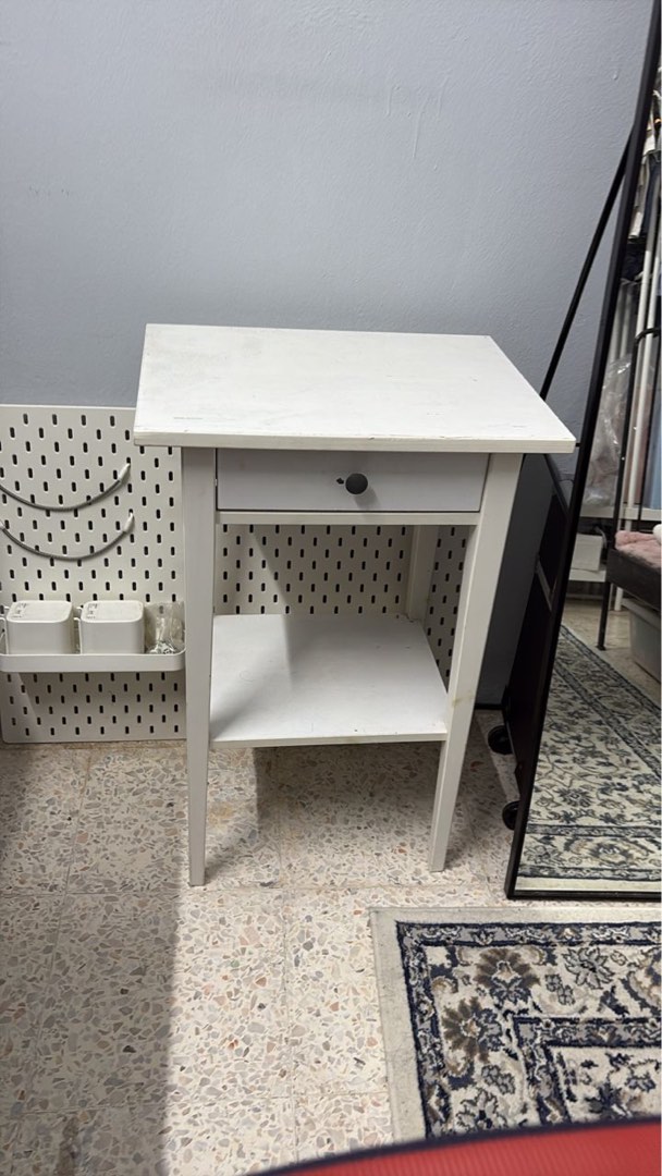 Ikea Hemnes side table, Furniture & Home Living, Furniture, TV Consoles ...