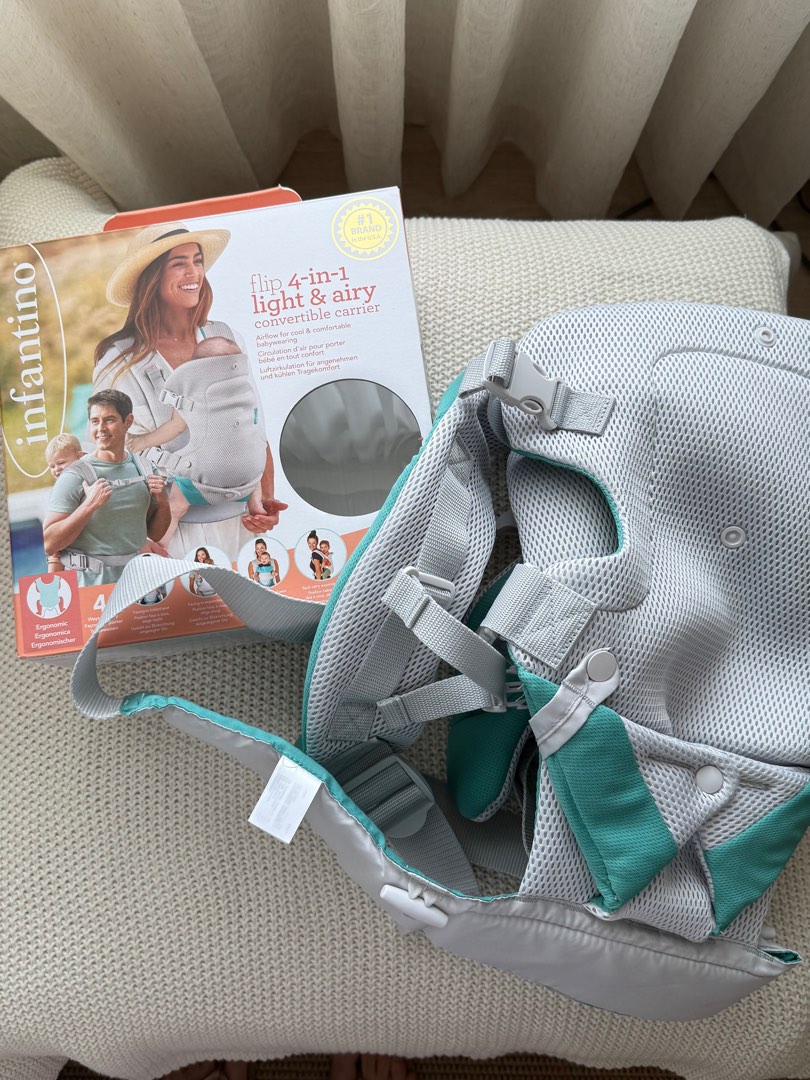 Infantino Flip 4-in-1 light and airy convertible carrier, Babies & Kids ...