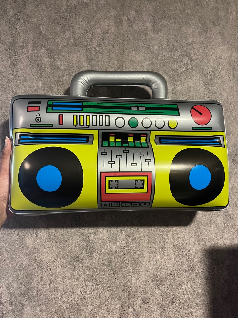 Inflatable Stereo and microphone, Hobbies & Toys, Stationery & Craft ...
