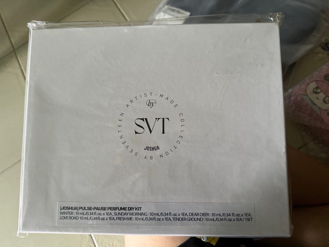 Official Seventeen Artist Made Joshua Perfume Kit Set + Photocards ...