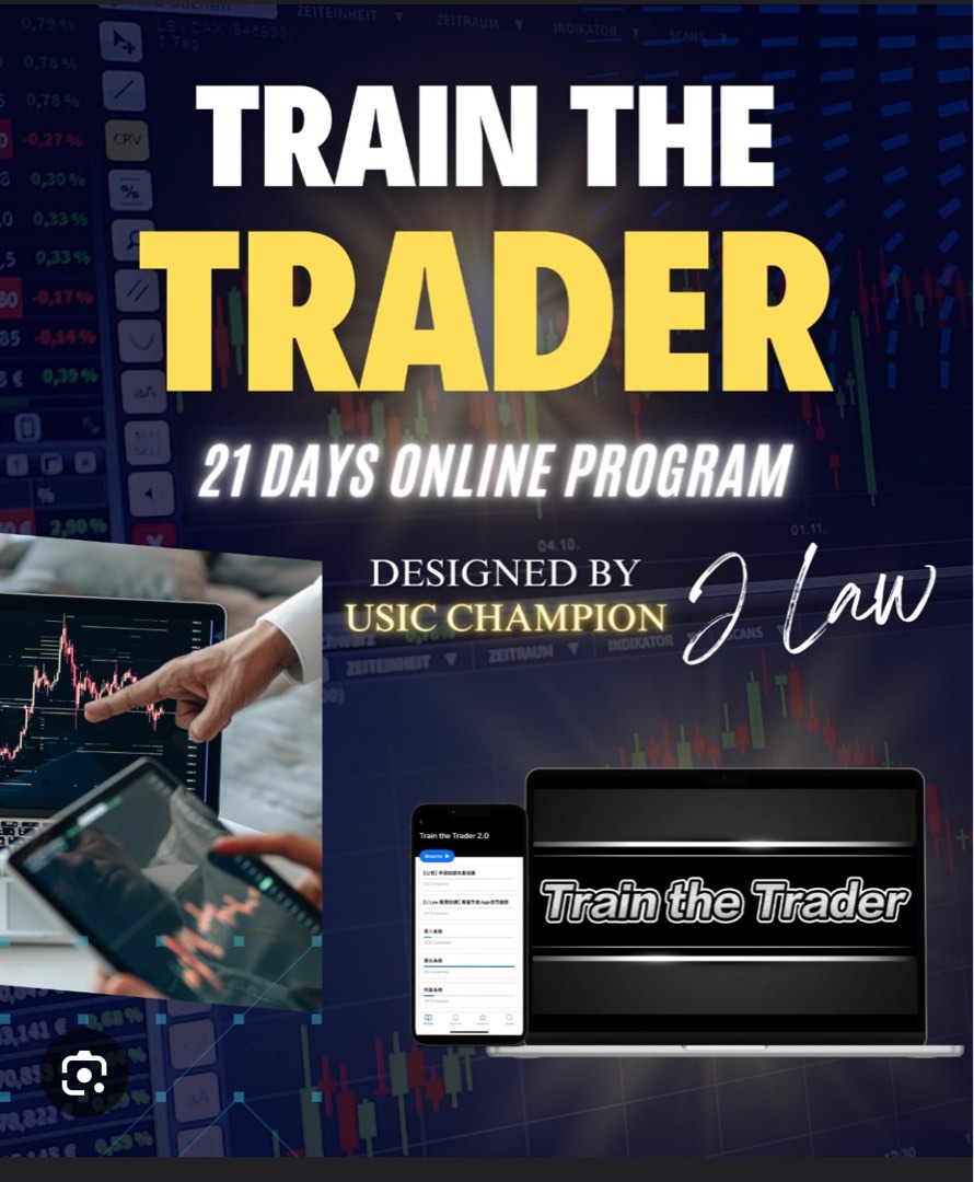 J Law Jlaw Train The Trader TTT 2.0, Hobbies & Toys, Books & Magazines, Textbooks on Carousell