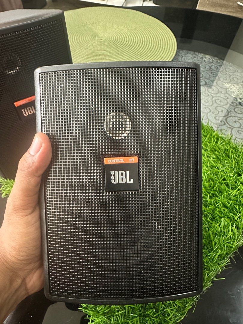 JBL Control 23T 2-Way 3-1/2 Indoor/Outdoor Speaker Pair Black, Audio ...