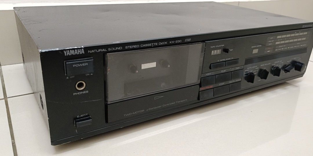 KASET DECK YAMAHA KX-230, Audio, Other Audio Equipment on Carousell