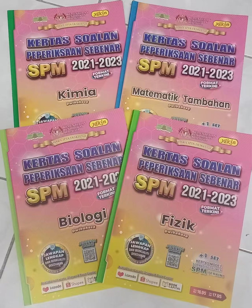 Kertas soalan peperiksaan sebenar spam, Hobbies & Toys, Books ...