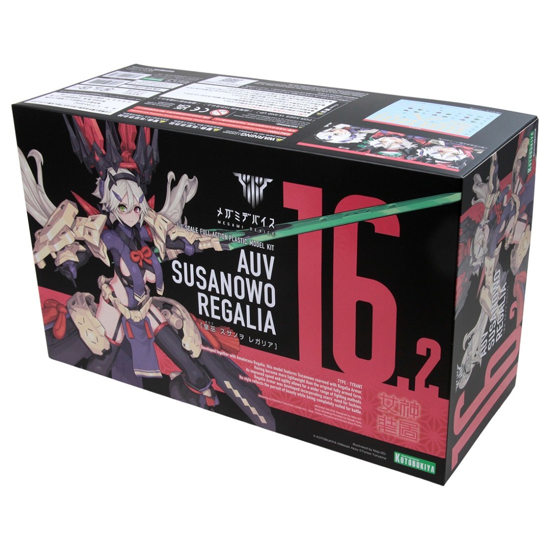 Kotobukiya Megami Device 16.2 AUV Susanowo Regalia Model Kit, Hobbies ...