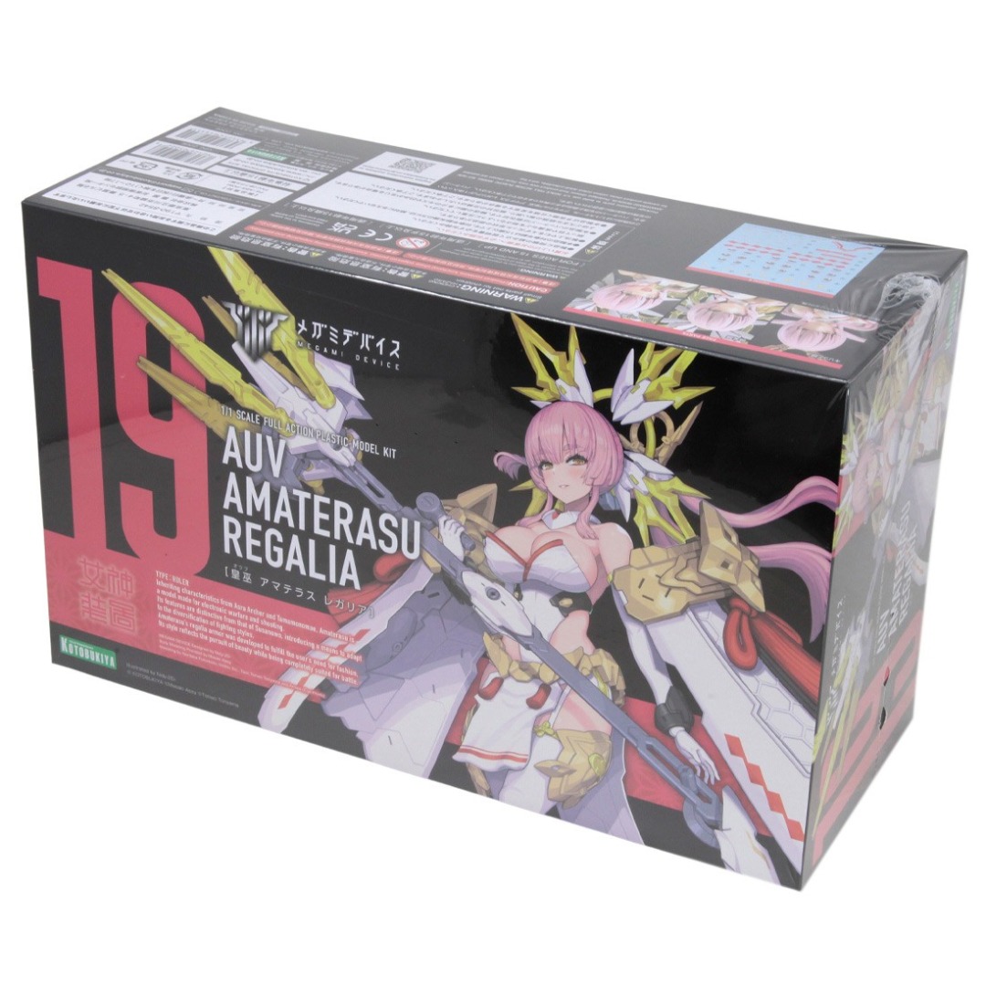 Kotobukiya Megami Device 19 AUV Amaterasu Auv Amaterasu Regalia Model ...
