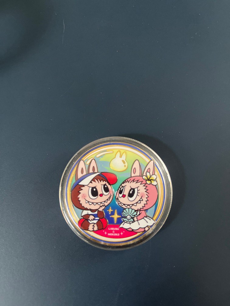 Labubu Gold Coin, Hobbies & Toys, Toys & Games on Carousell