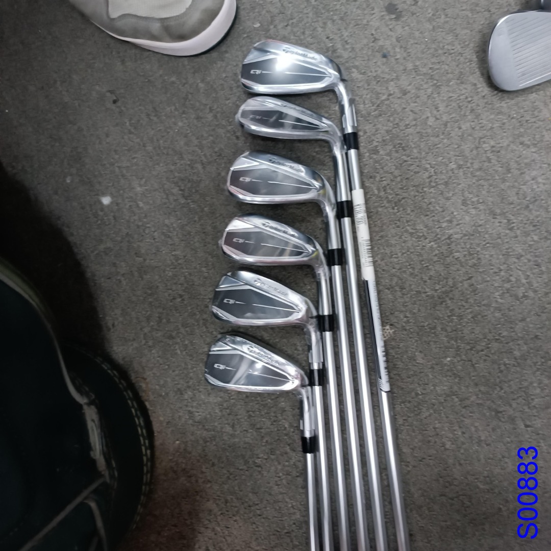 Ladies Taylormade Qi10 Qi 10 6 7 8 9 P S Golf Iron Set Mitsubishi ...