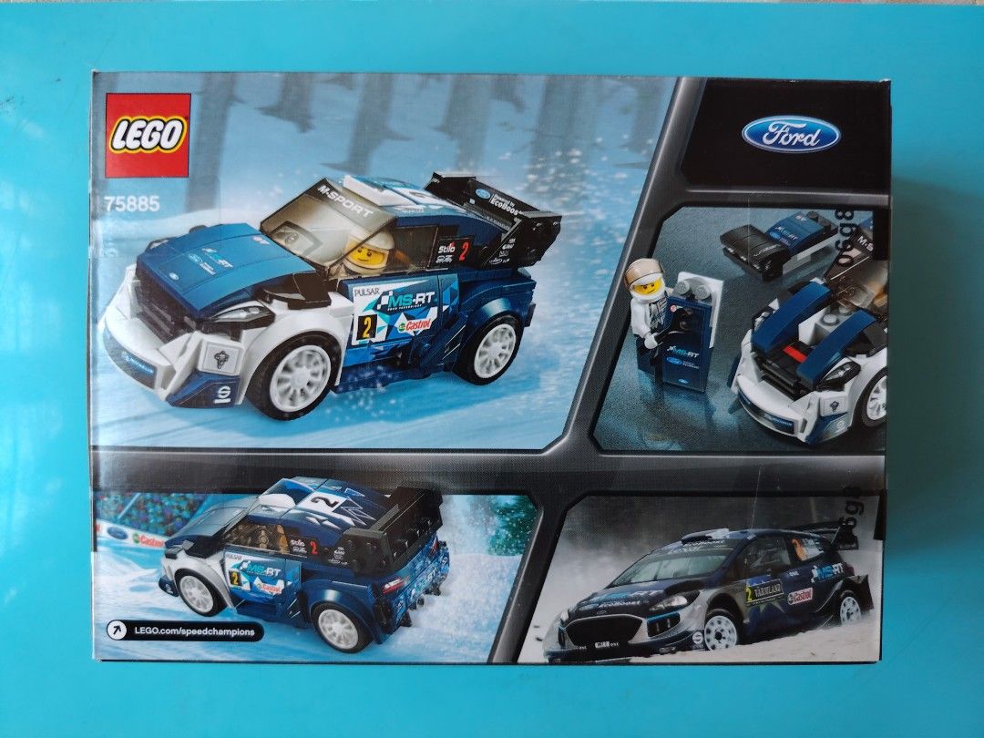 現貨 Lego 75885 Ford Fiest M-Sport WRC ( Speed Champion 系列 ), 興趣及遊戲, 玩具 ...