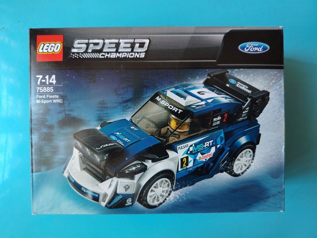 現貨 Lego 75885 Ford Fiest M-Sport WRC ( Speed Champion 系列 ), 興趣及遊戲, 玩具 ...