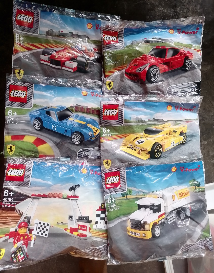 LEGO Shell Ferrari Series (2014) Rare, Hobbies & Toys, Toys & Games on ...