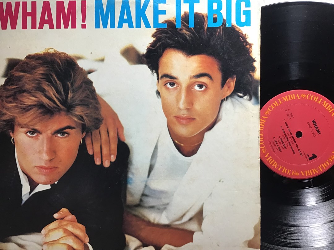 LP Wham! (George Michael) - Make it Big - Deadpool OOP USA VINYL RECORD ...