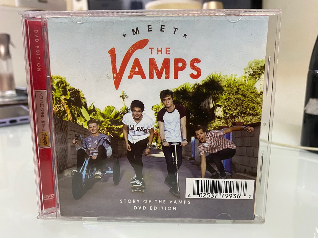 MEET THE VAMPS - DVD EDITION - Philippines Original Music Album DVD ...
