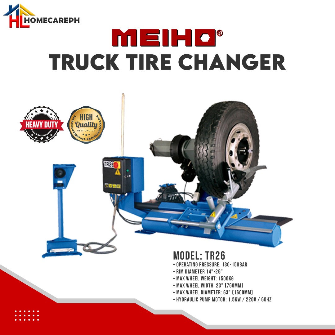 Meiho Truck Tire Changer TR26, Commercial & Industrial, Industrial ...
