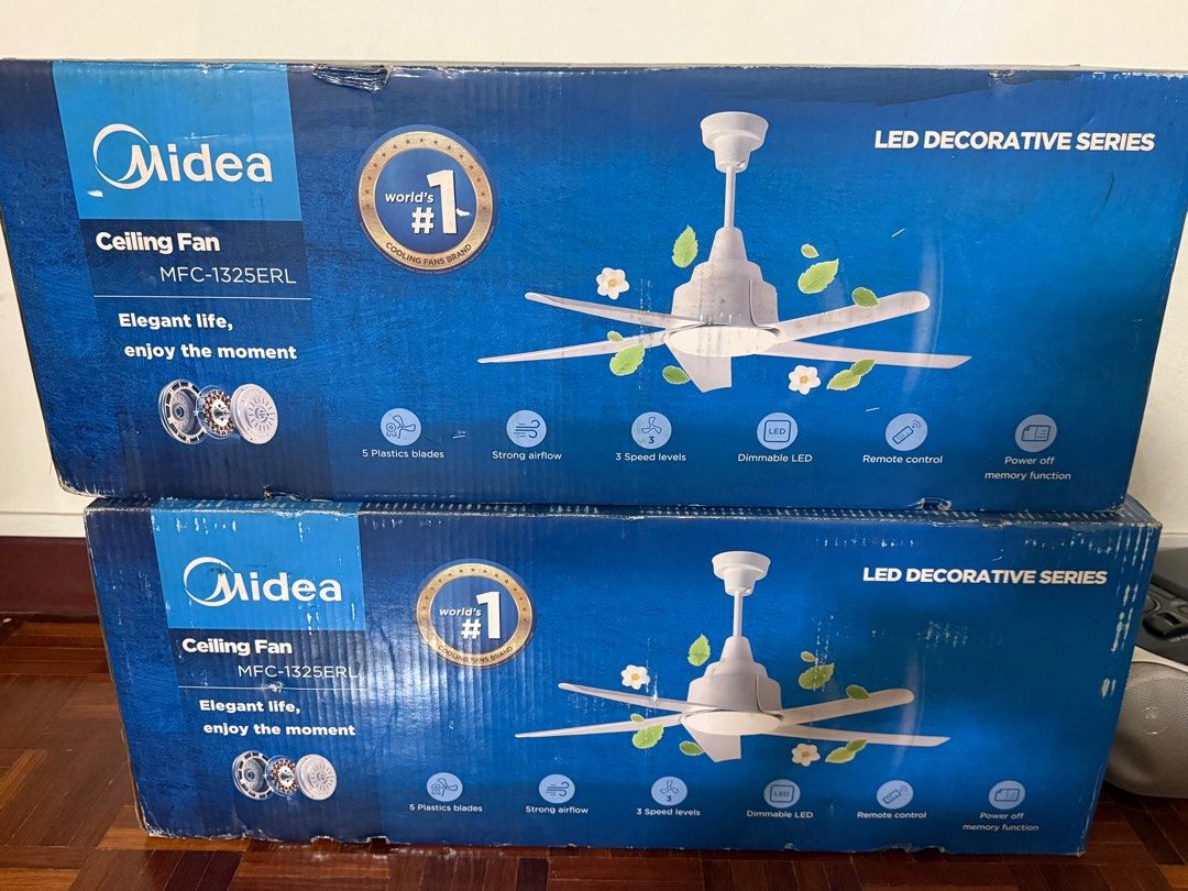 Midea Celling Fan, TV & Home Appliances, Air Conditioners & Heating on ...