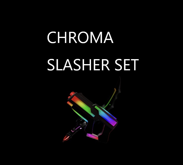 (MM2) Chroma Slasher Set NEW, Video Gaming, Gaming Accessories, In-Game Products on Carousell