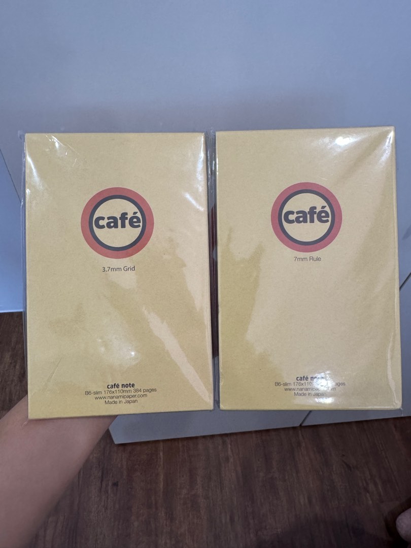 Nanami Cafe Note B6 Slim Tomoe River Ruled and Grid, Hobbies & Toys, Stationery & Craft ...