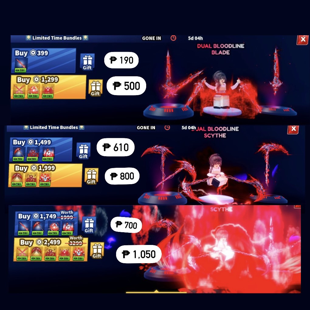 NEW BLADE BALL LIMITED TIME Emote sword knife weapon BUNDLES BUNDLE ...