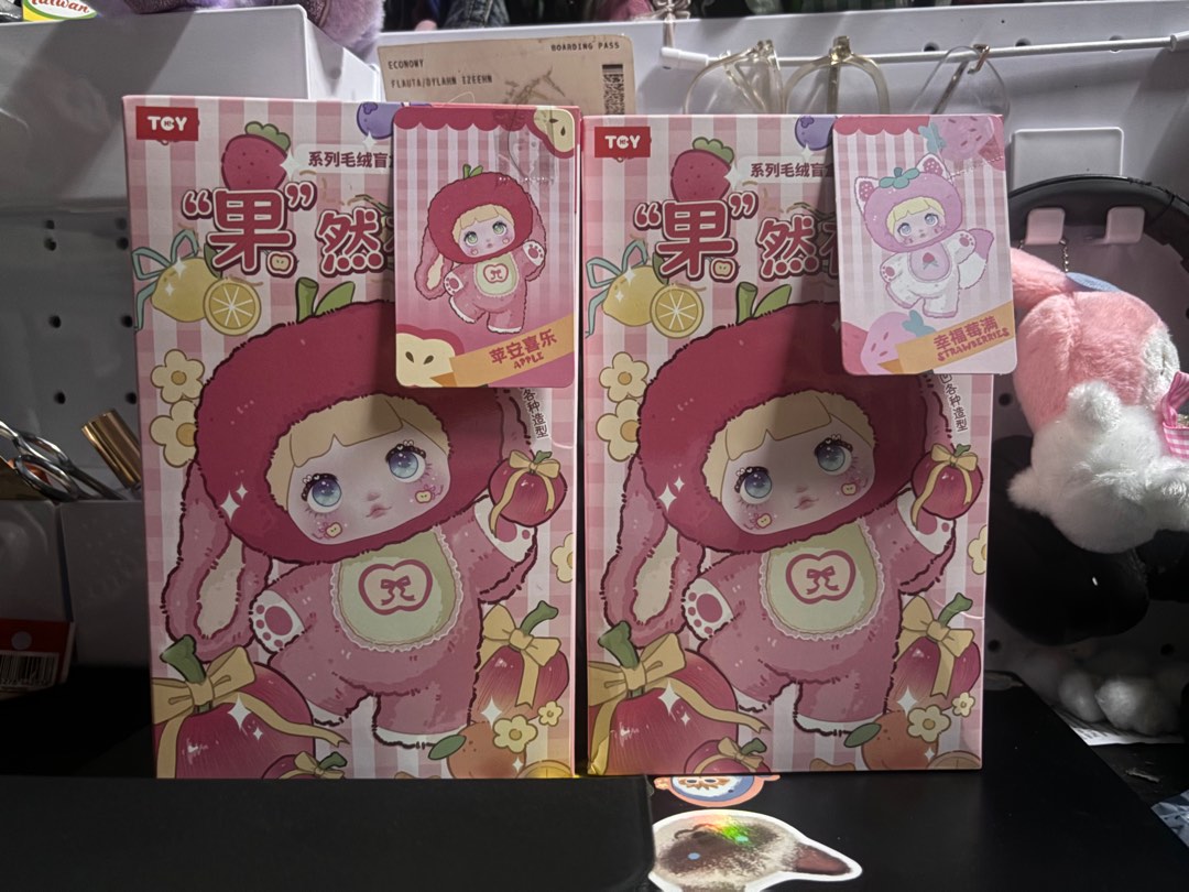 Nommi Strawberry and apple, Hobbies & Toys, Toys & Games on Carousell