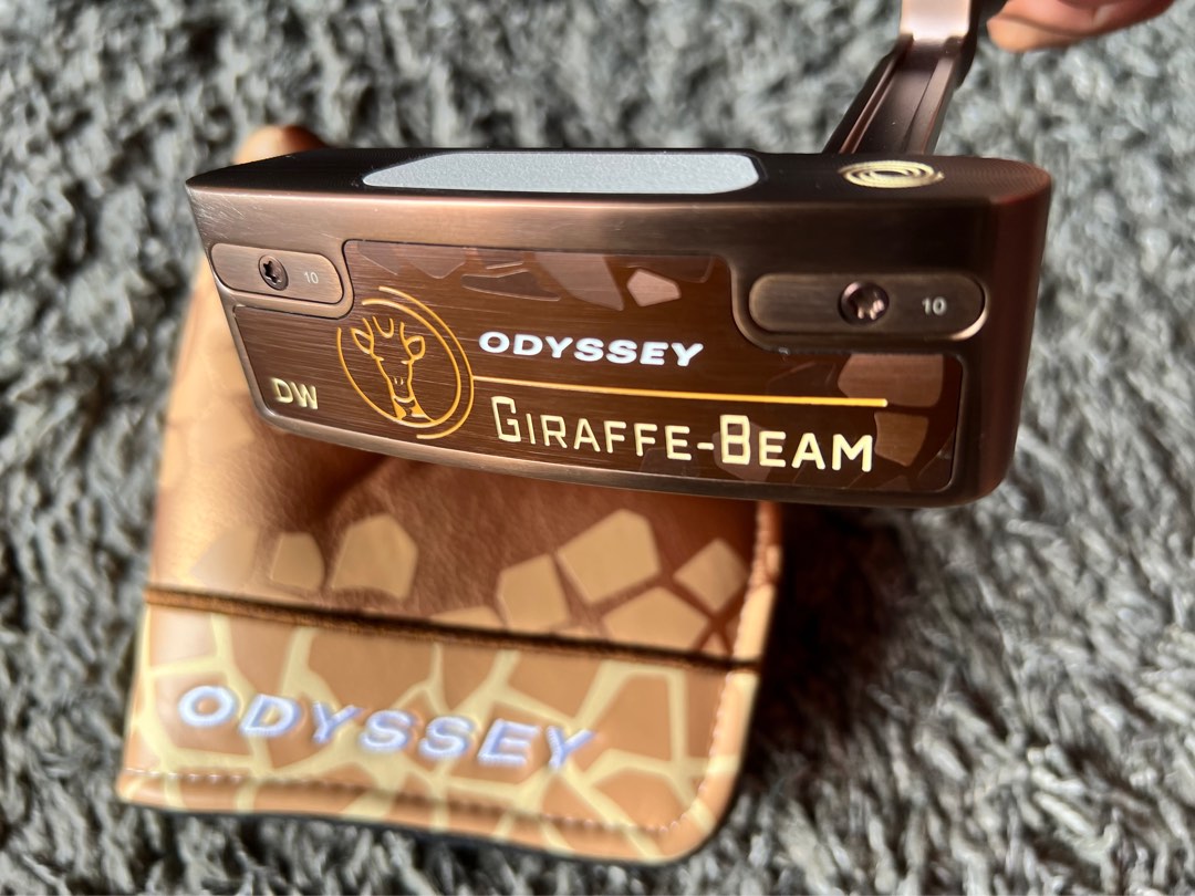 Odyssey Giraffe Beam Putter, Sports Equipment, Sports & Games, Golf on ...