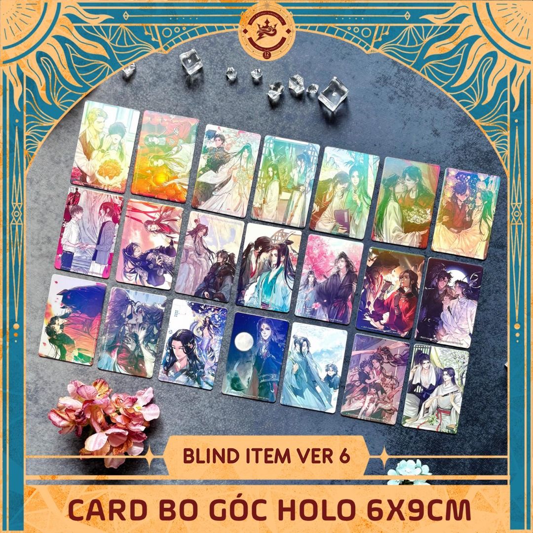 [OFFICIAL] Danmei x Camphong 2025 Blind Gacha Cards MXTX MDZS SVSSS ...