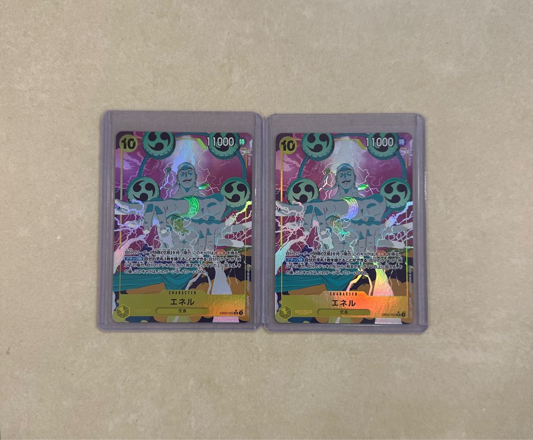 One Piece EB02 Enel AA cards, Hobbies & Toys, Toys & Games on Carousell