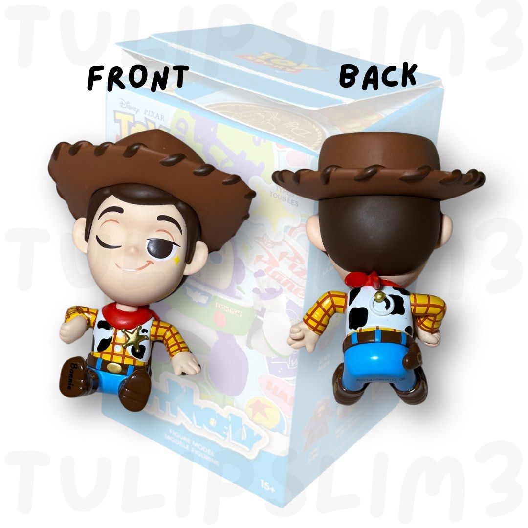 [Opened Blind Box] WOODY MINISO Disney Toy Story Sit Nicely Series ...