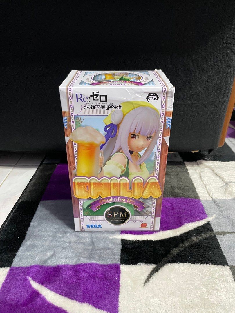 Orginal SEGA SPM Re:zero Emilia figure / Rezero Emilia figure, Hobbies & Toys, Toys & Games on ...