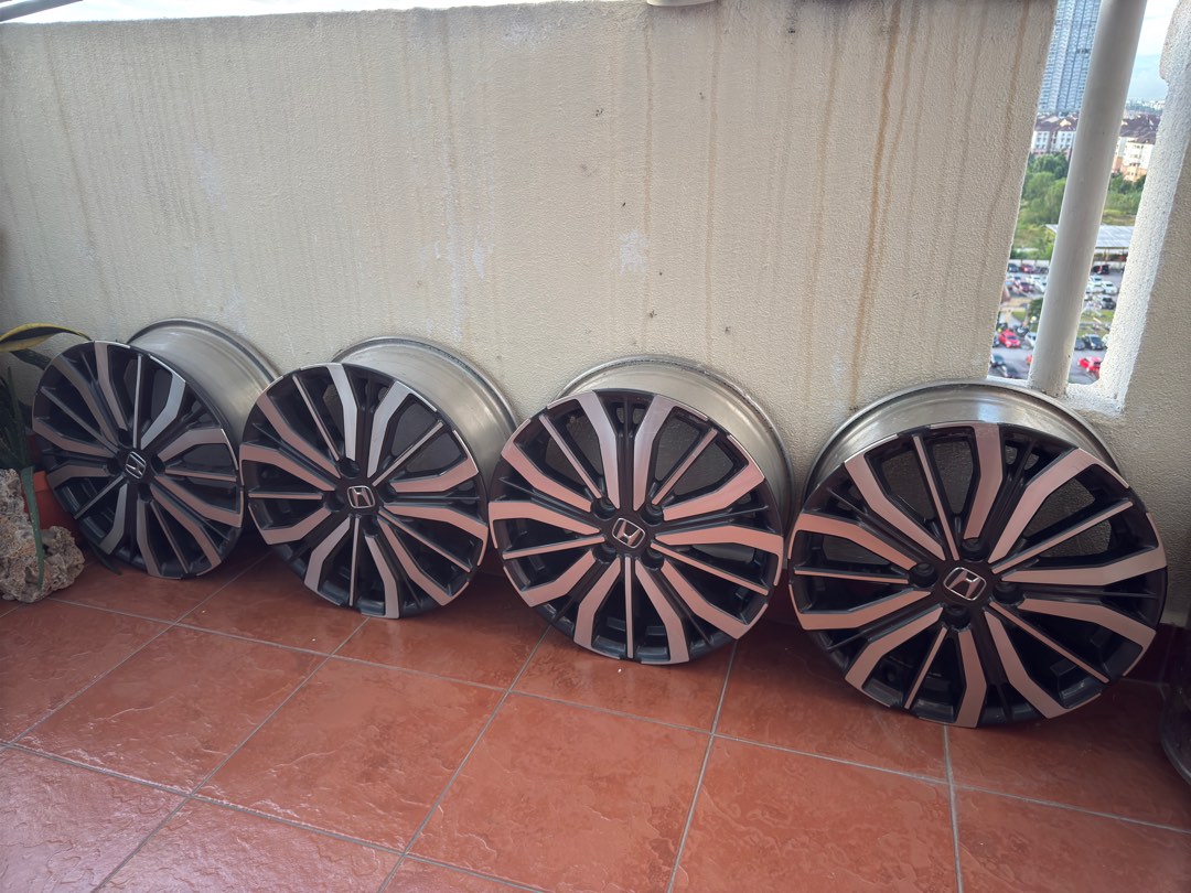 Original Rims Honda City GM6-FL V-Spec 16”, Auto Accessories on Carousell