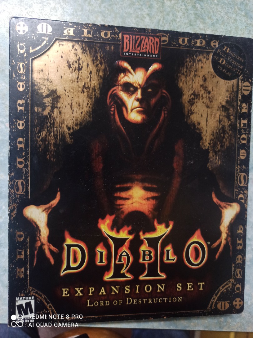 PC Diablo II expansion set lord of destruction, 興趣及遊戲, 玩具 & 遊戲類 - Carousell