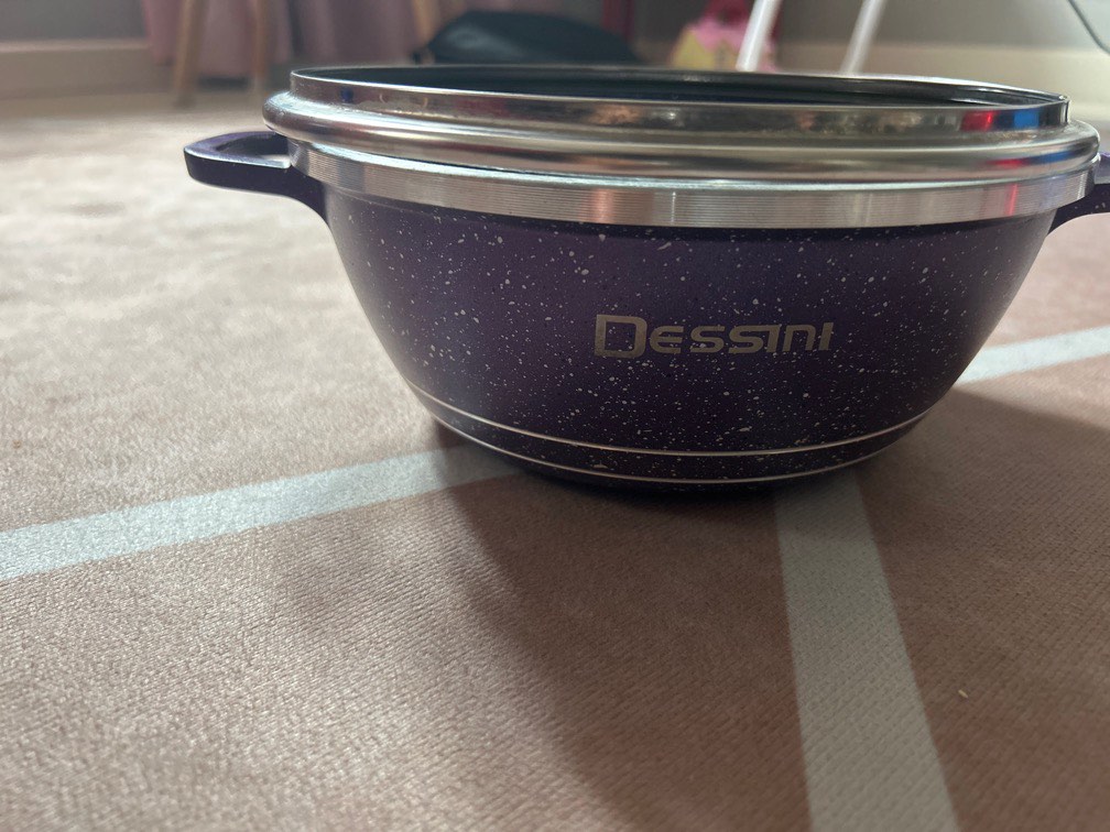 Periuk Dessini 20cm (purple), Furniture & Home Living, Kitchenware ...