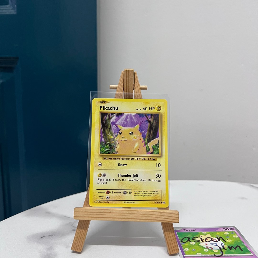 Pikachu 35/108 XY: Evolutions Common NM, Hobbies & Toys, Collectibles ...