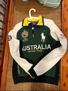 HALF ZIPPER POLO RL, Men's Fashion, Tops & Sets, Tshirts & Polo Shirts ...