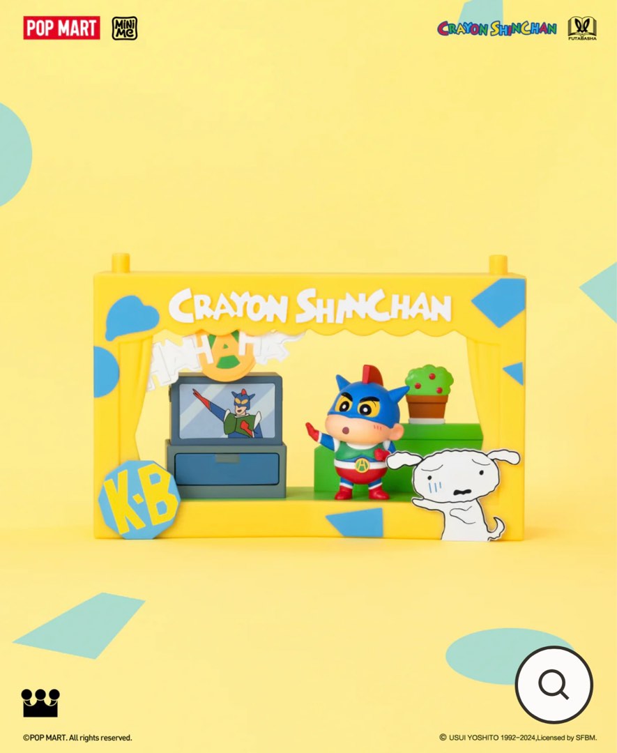 Popmart Crayon Shin Chan Life Theatre, Hobbies & Toys, Toys & Games on ...
