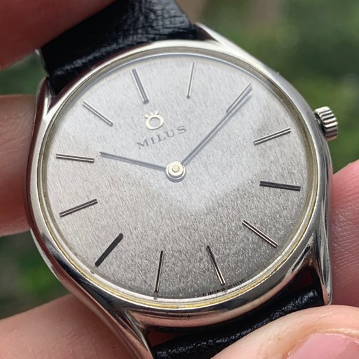 (Rare) Milus bark texture dial, Women's Fashion, Watches & Accessories ...