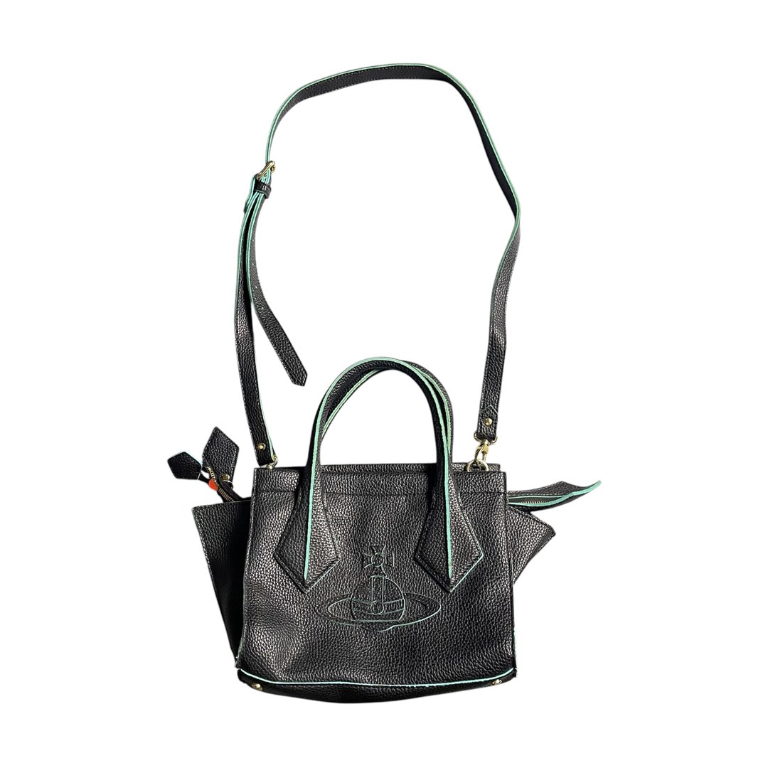 Rare Vivienne Westwood Anglomania Small Black Crossbody Top Handle Bag ...